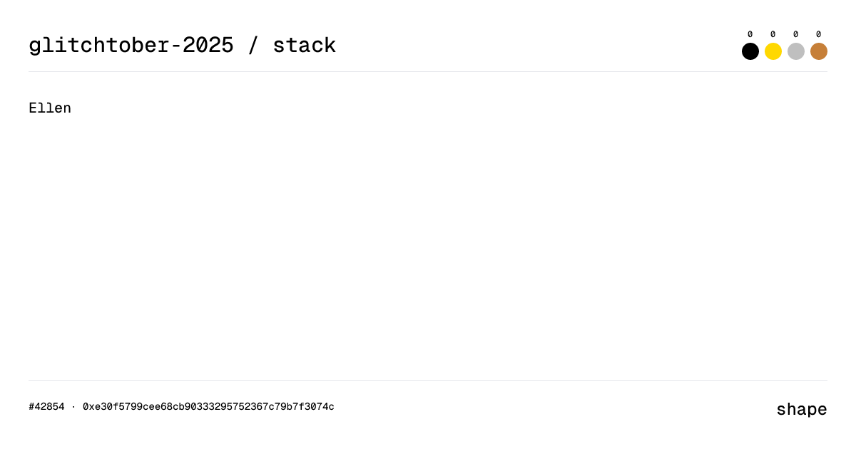 ellen | Stack