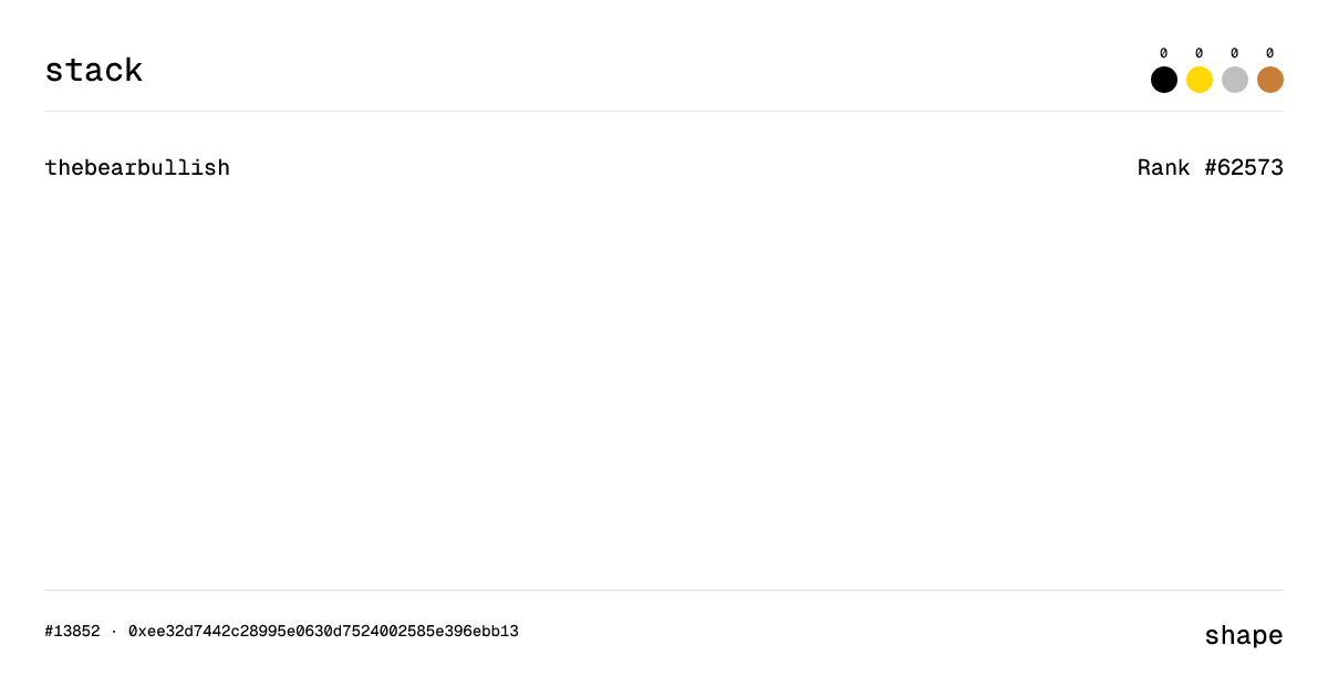 thebearbullish | Stack